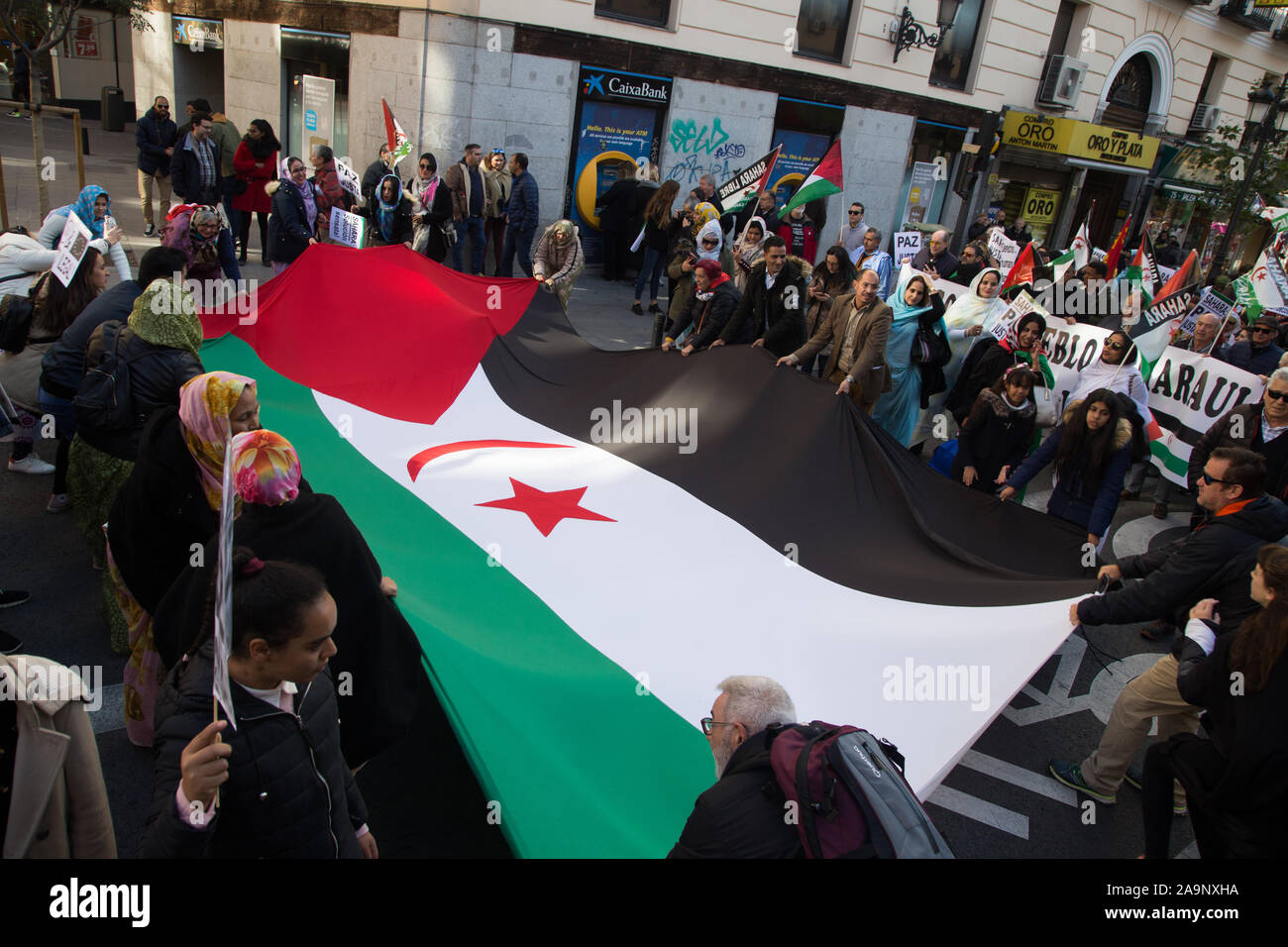 Algeria spanish flag hi-res stock photography and images - Alamy