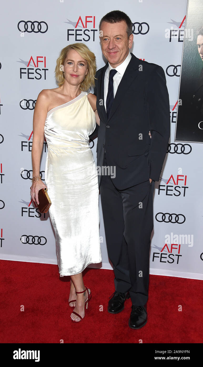 November 16, 2019, Hollywood, California, USA: Gillian Anderson and ...