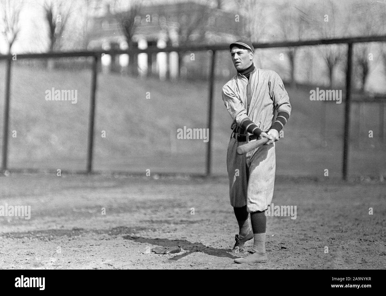 Early 1900s Photos - Vintage baseball player swinging baseball bat ca ...