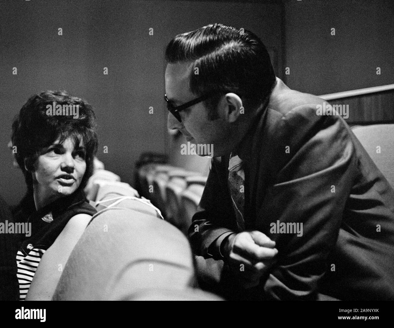 (14 April 1970) --- Mrs. Marilyn Lovell, wife of astronaut James A ...