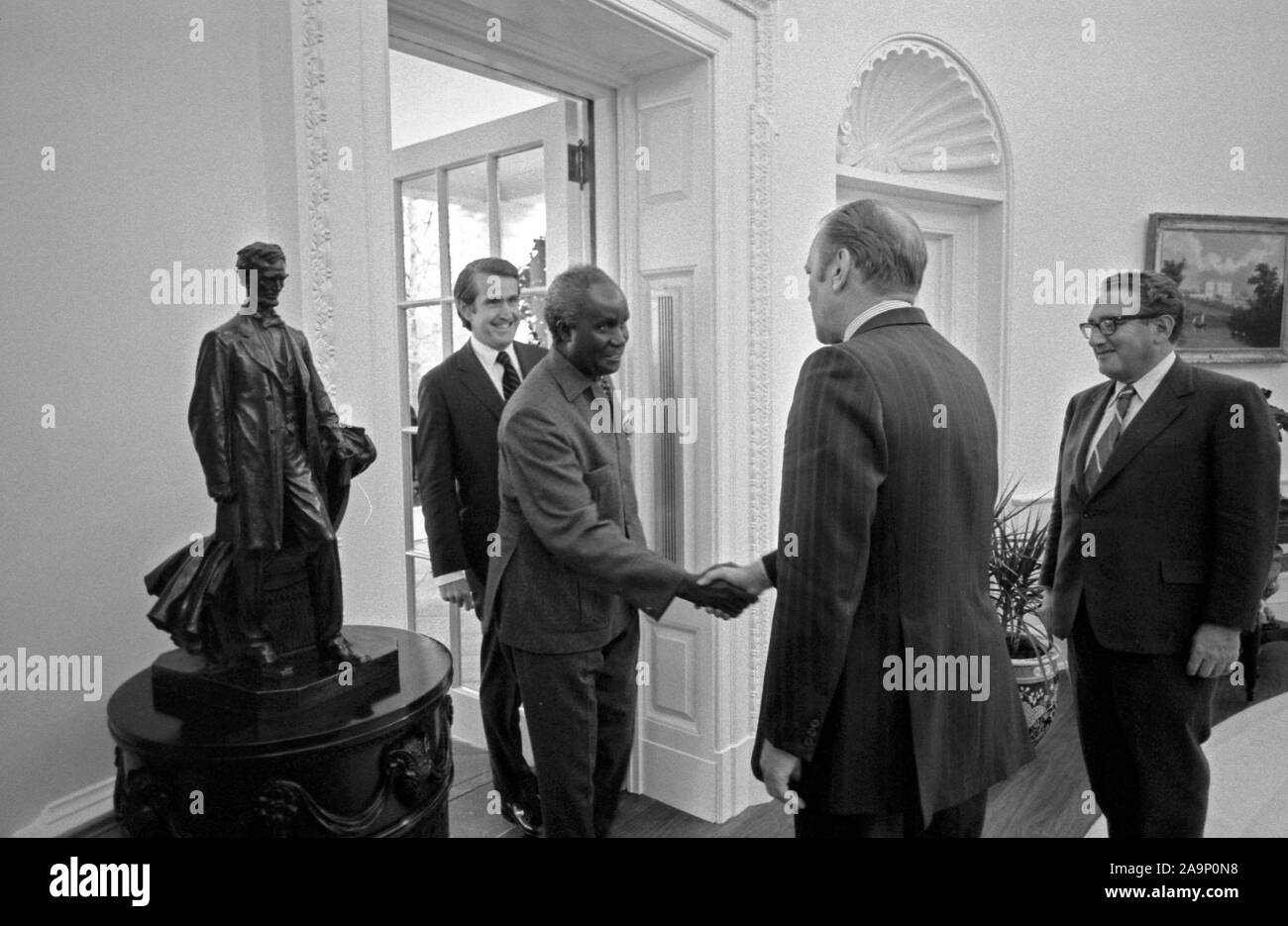4/19/1975 - Photograph of President Gerald R. Ford, Secretary of State ...