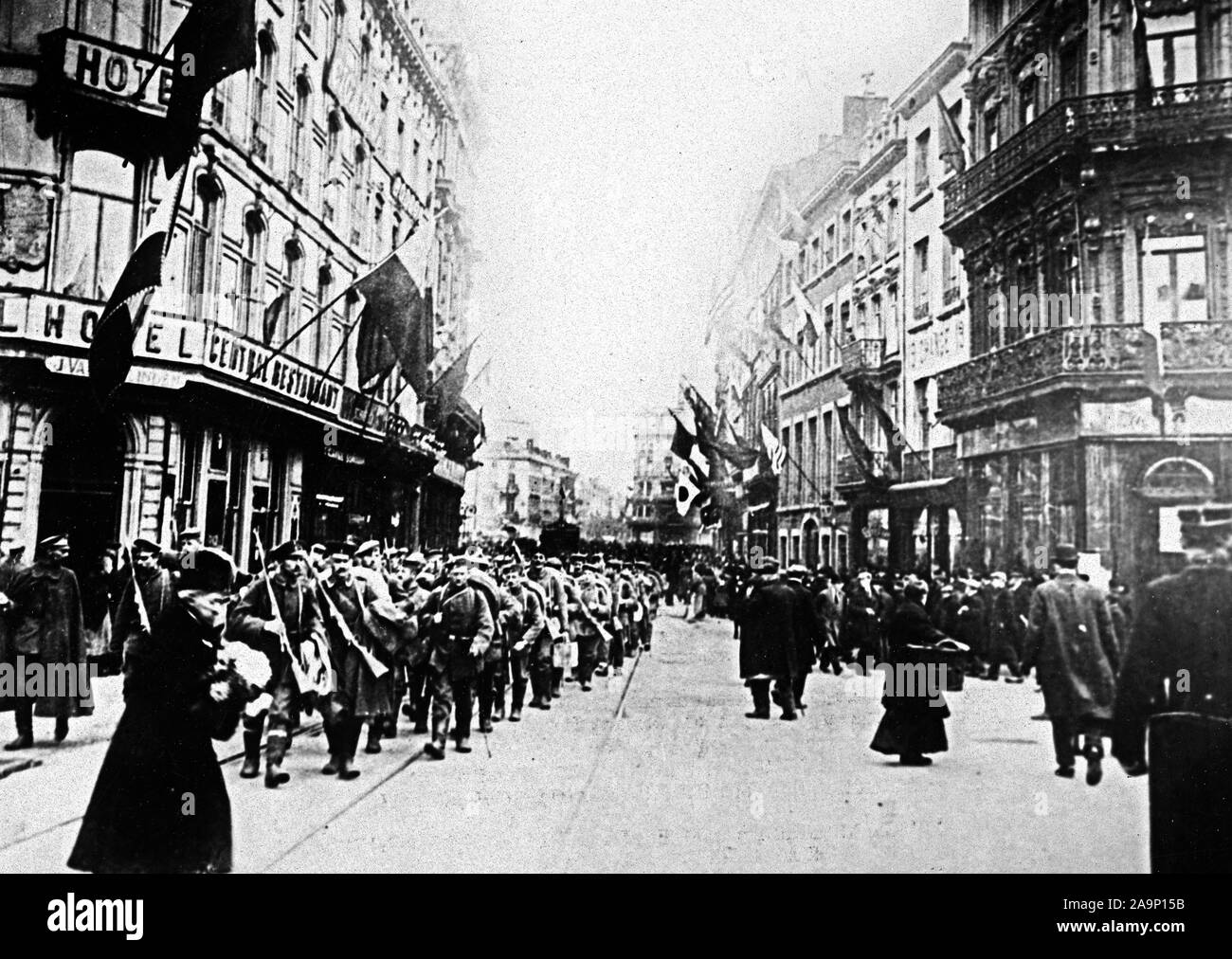 Wwi and liege Black and White Stock Photos & Images - Alamy