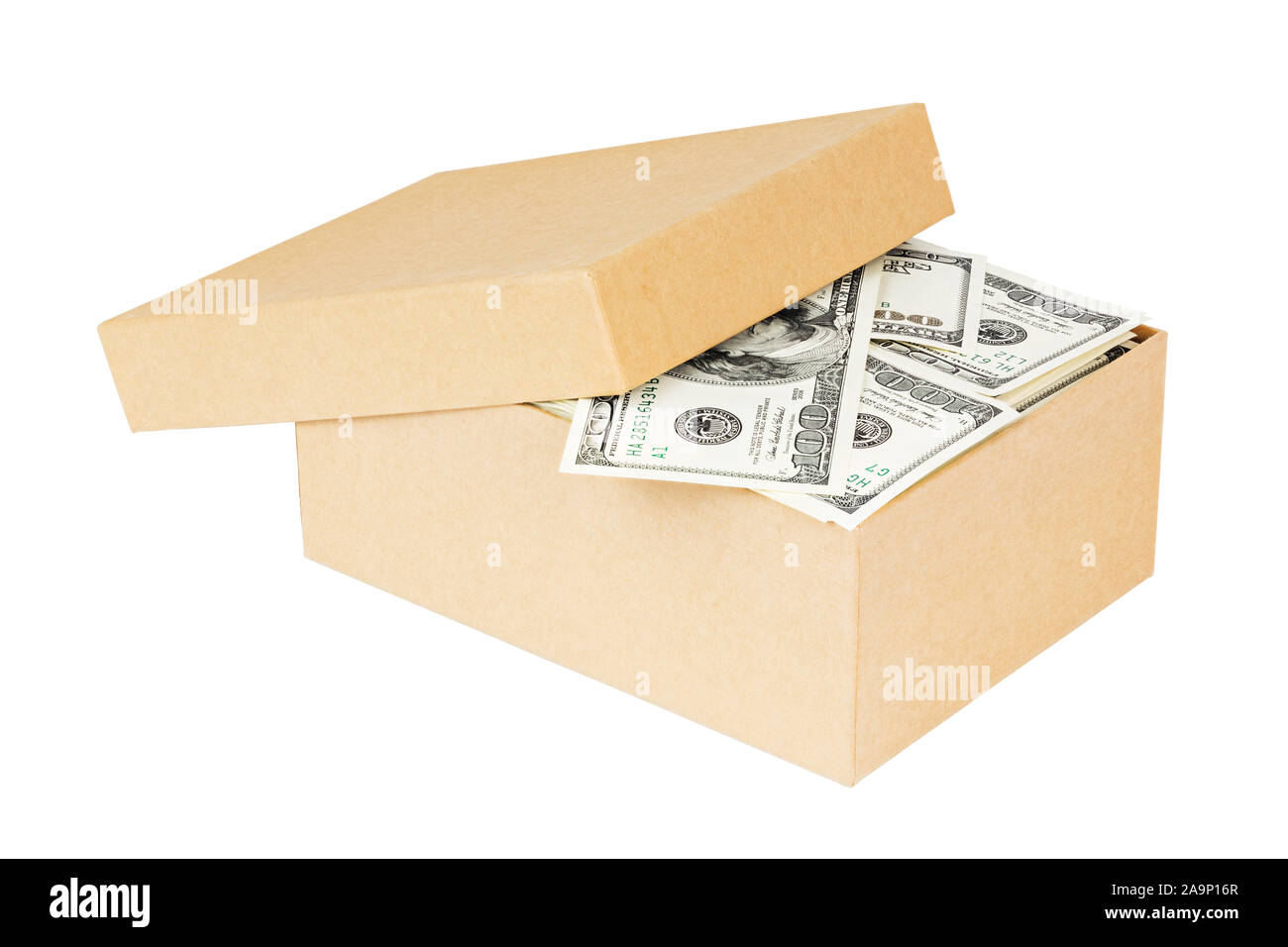 100 dollar bill hundred box hi-res stock photography and images - Alamy