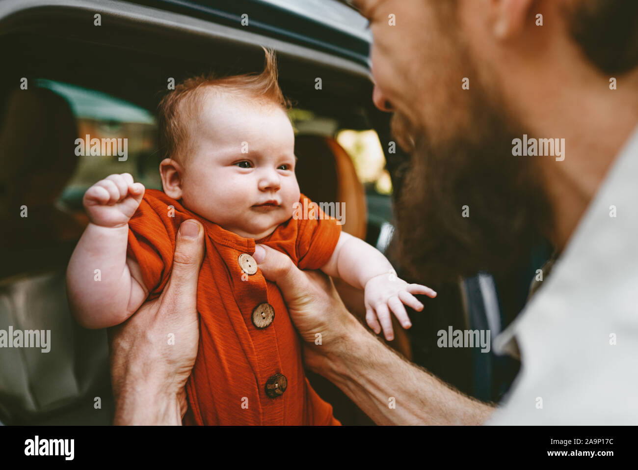Child Girl Walking Car High Resolution Stock Photography and Images - Alamy