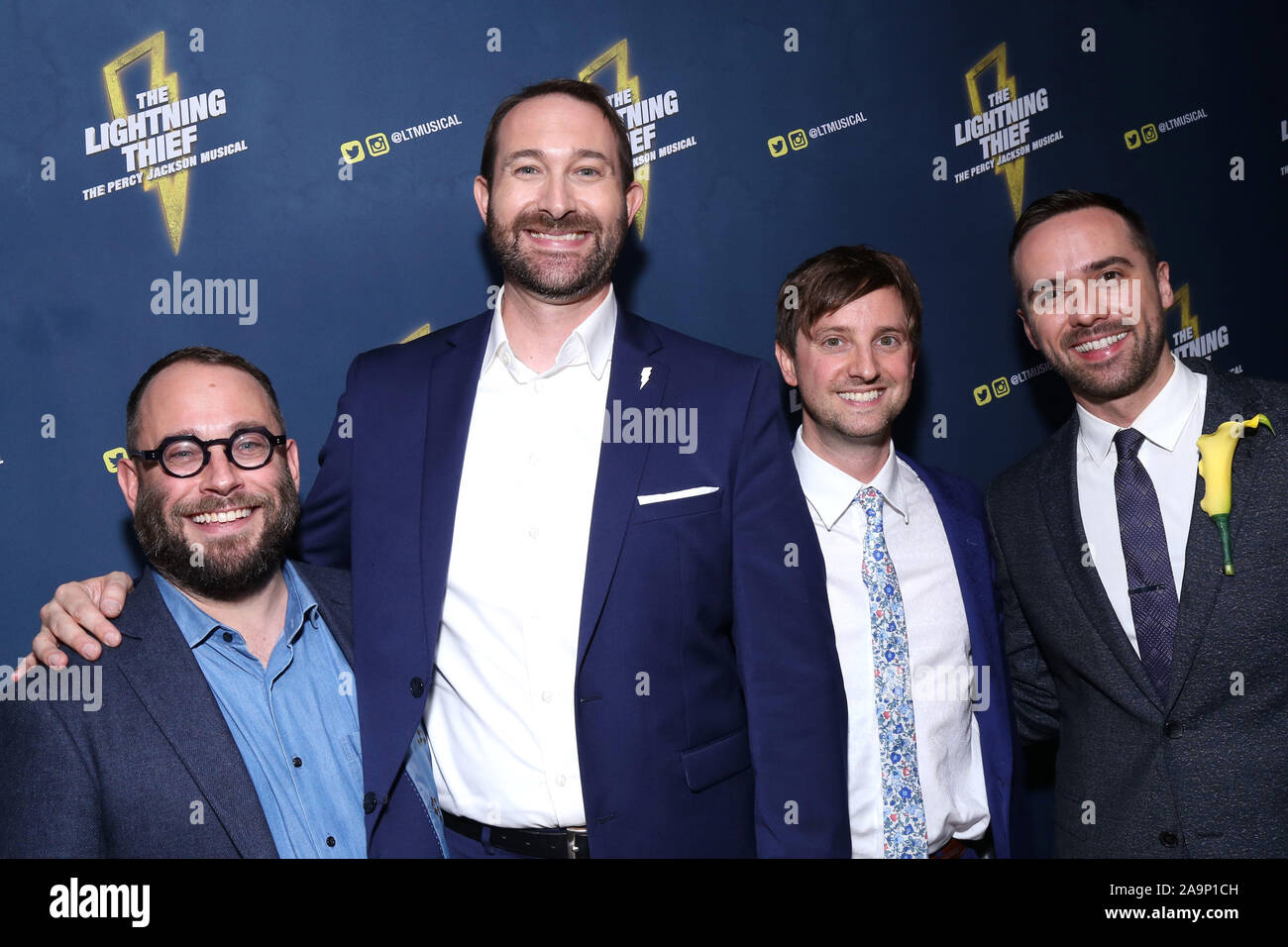 Opening night party for The Lightning Thief: The Percy Jackson Musical ...