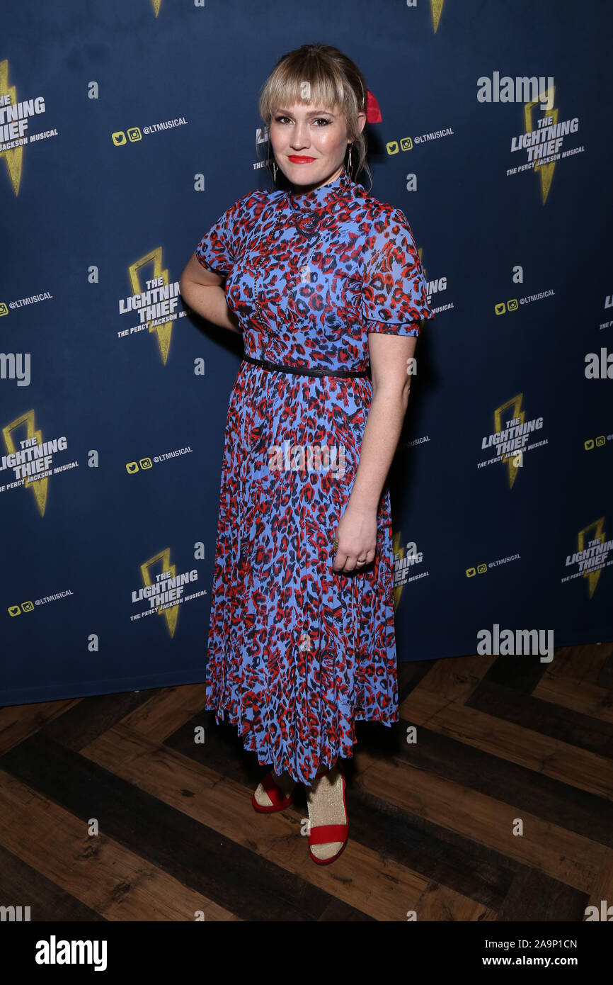 Opening night party for The Lightning Thief: The Percy Jackson Musical ...