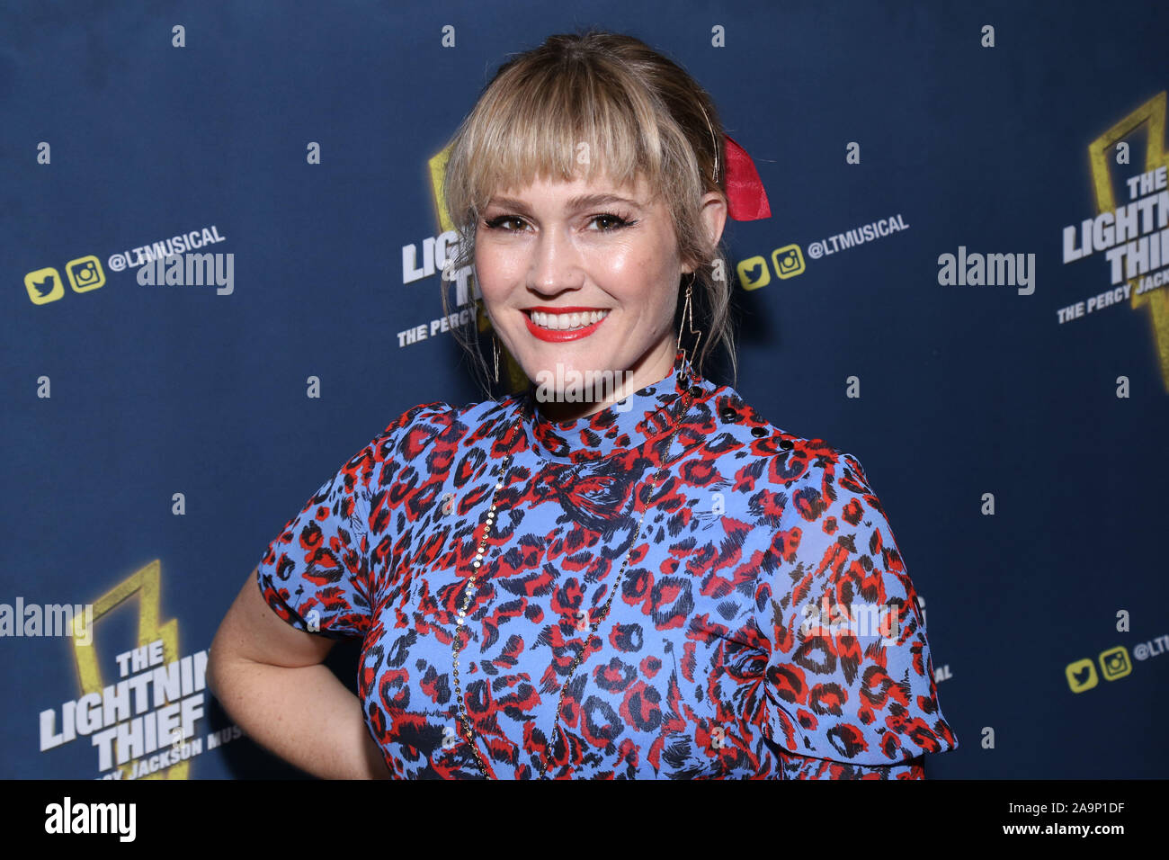 Opening night party for The Lightning Thief: The Percy Jackson Musical ...