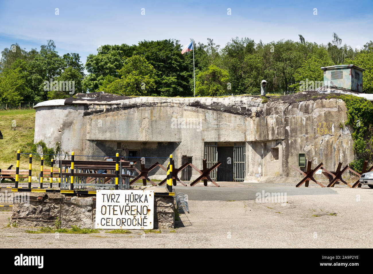 Dělostřelecká tvrz Hůrka, město Králíky, Ceska republika / The area of ...