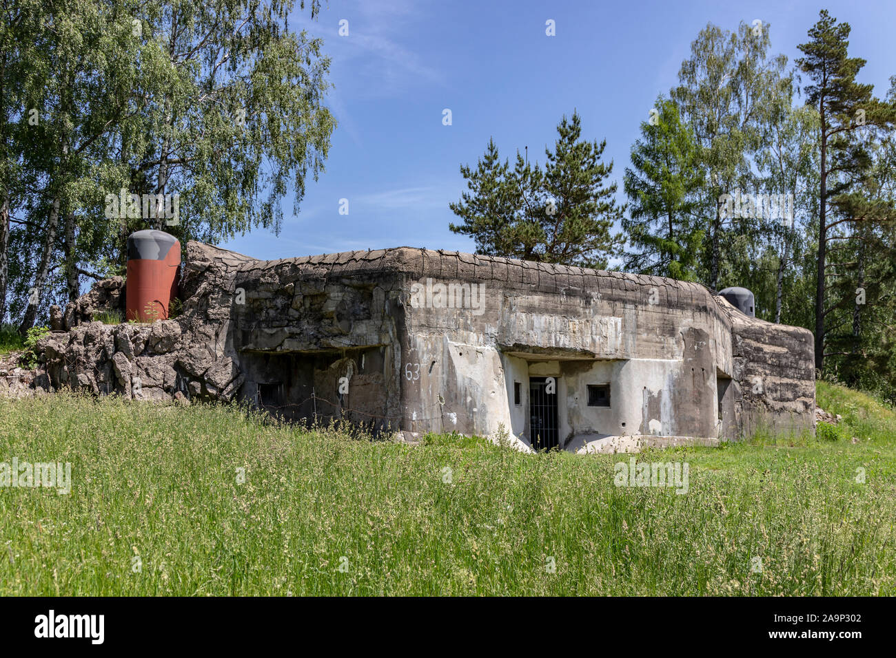 Vojenské muzeum, Lichov - Mladkov, Ceska republika / Military museum ...