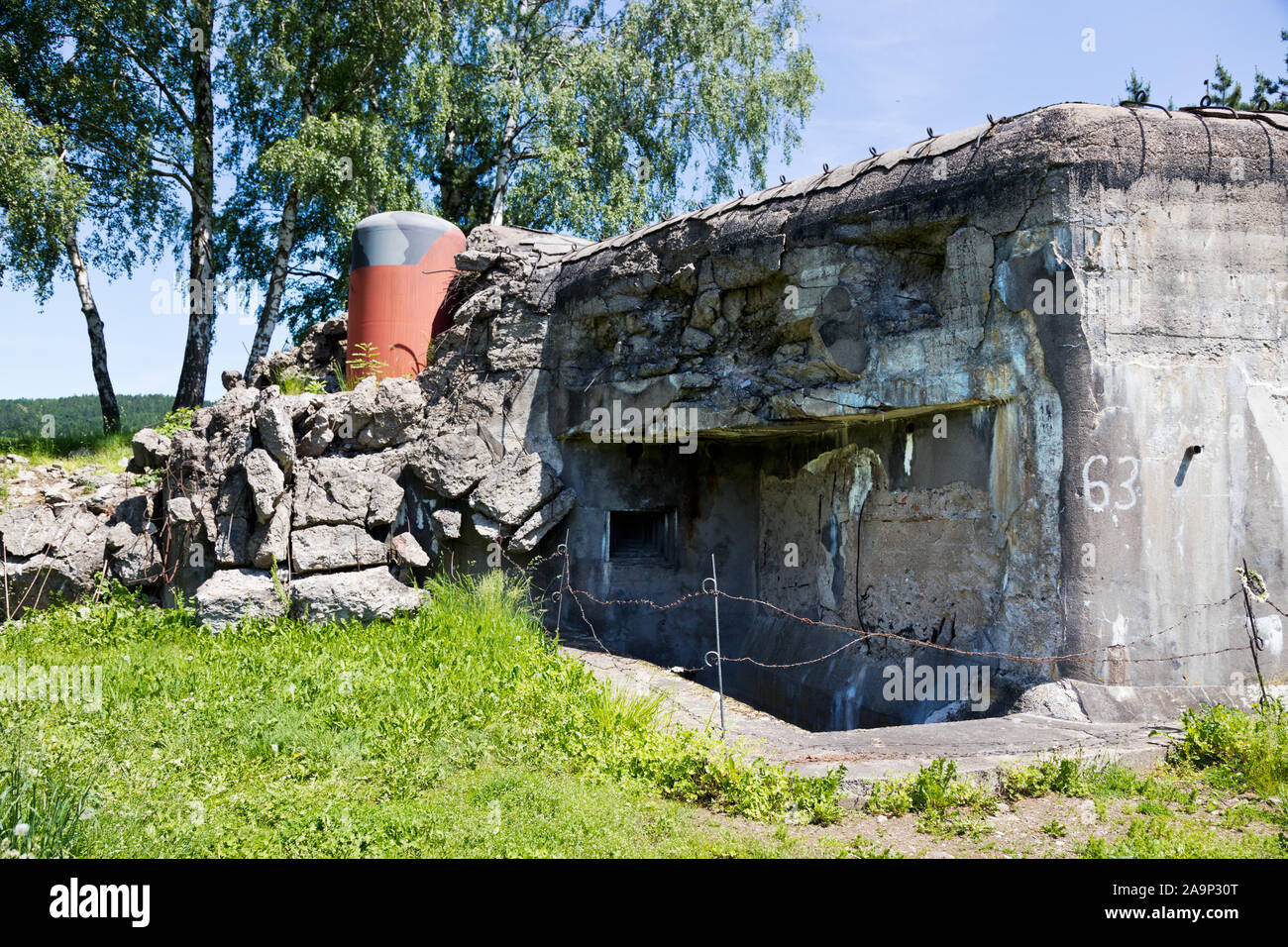 Vojenské muzeum, Lichov - Mladkov, Ceska republika / Military museum ...