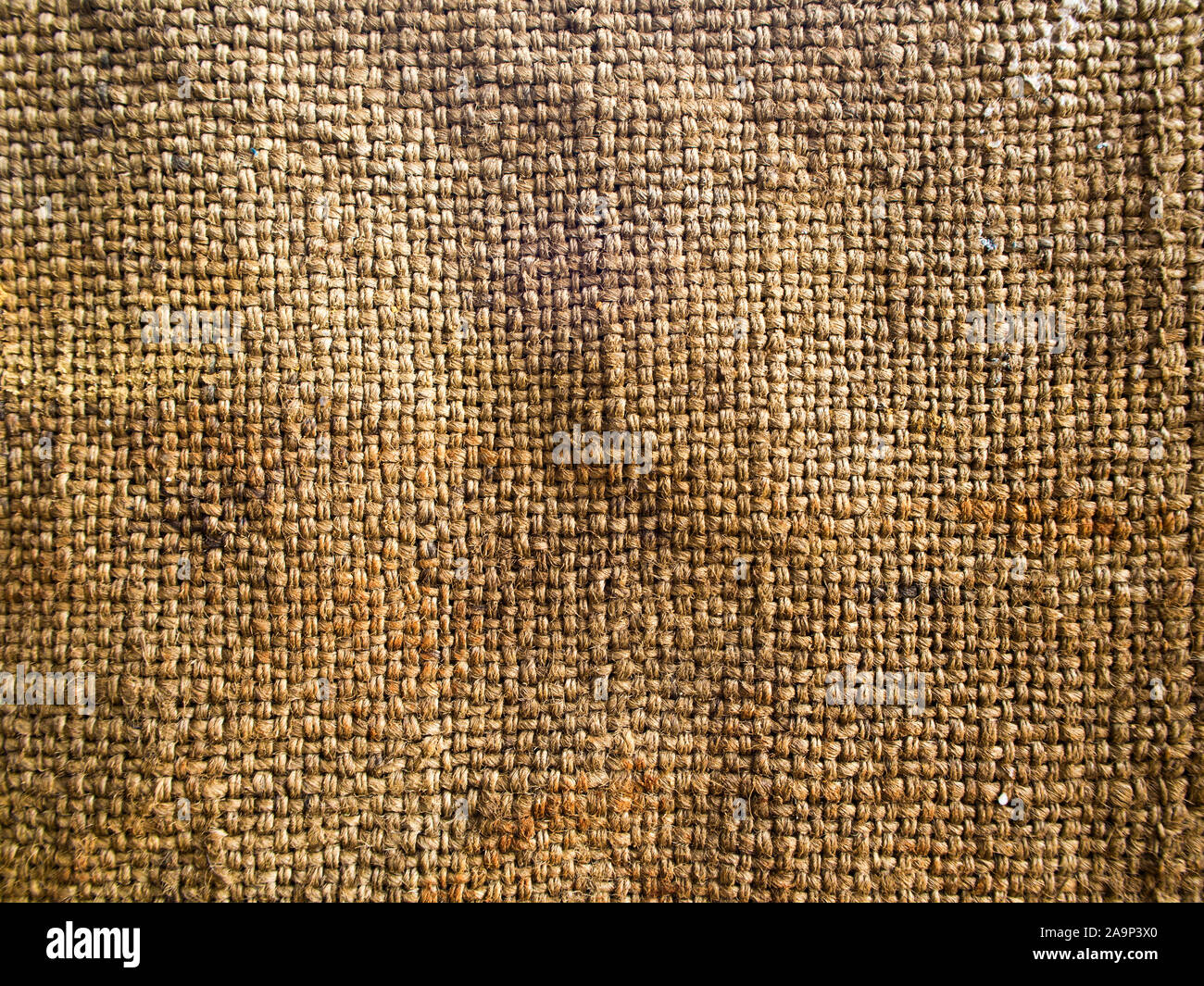 Hemp sack tattered Stock Photo - Alamy