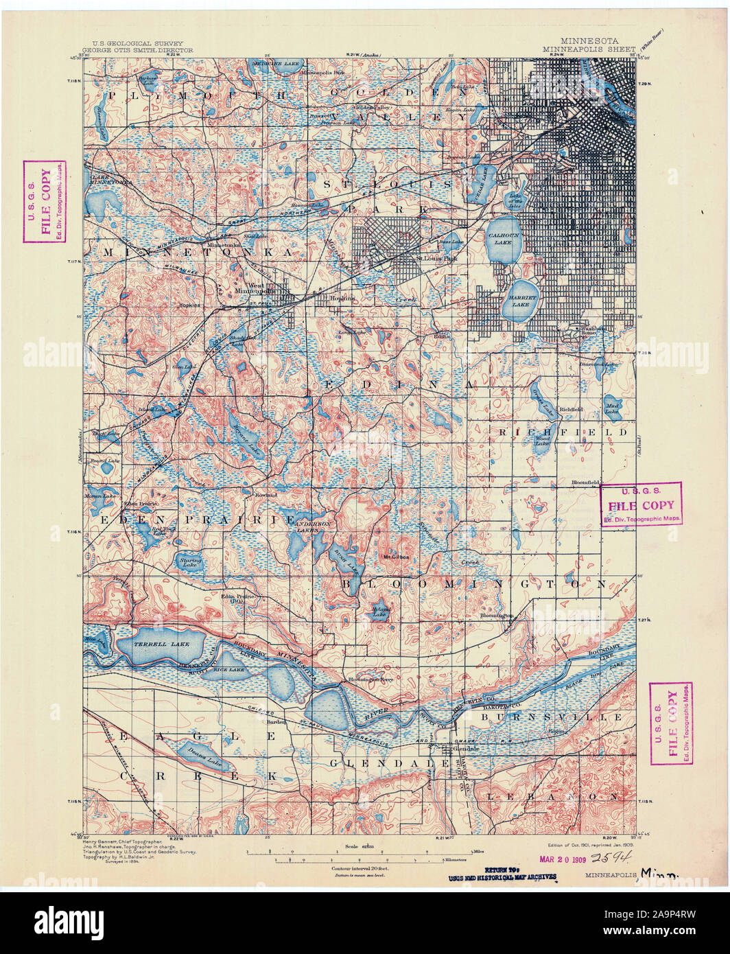 Mapping minneapolis hi-res stock photography and images - Alamy