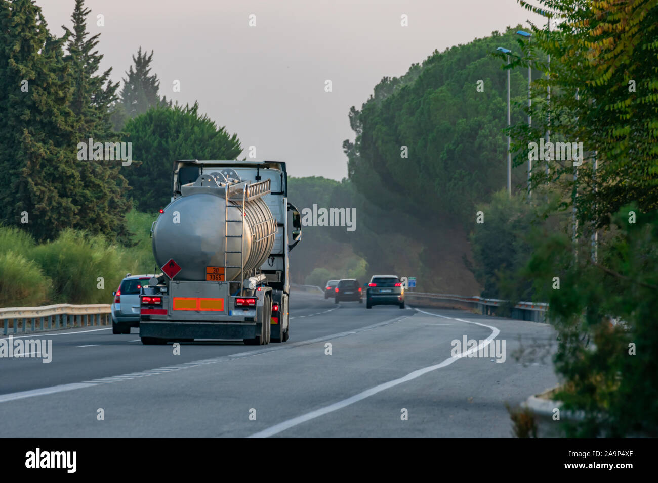 Chemical tanker signs hi-res stock photography and images - Alamy
