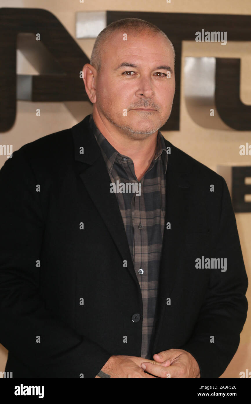 Terminator: Dark Fate Photocall held at Mandarin Oriental Hotel ...