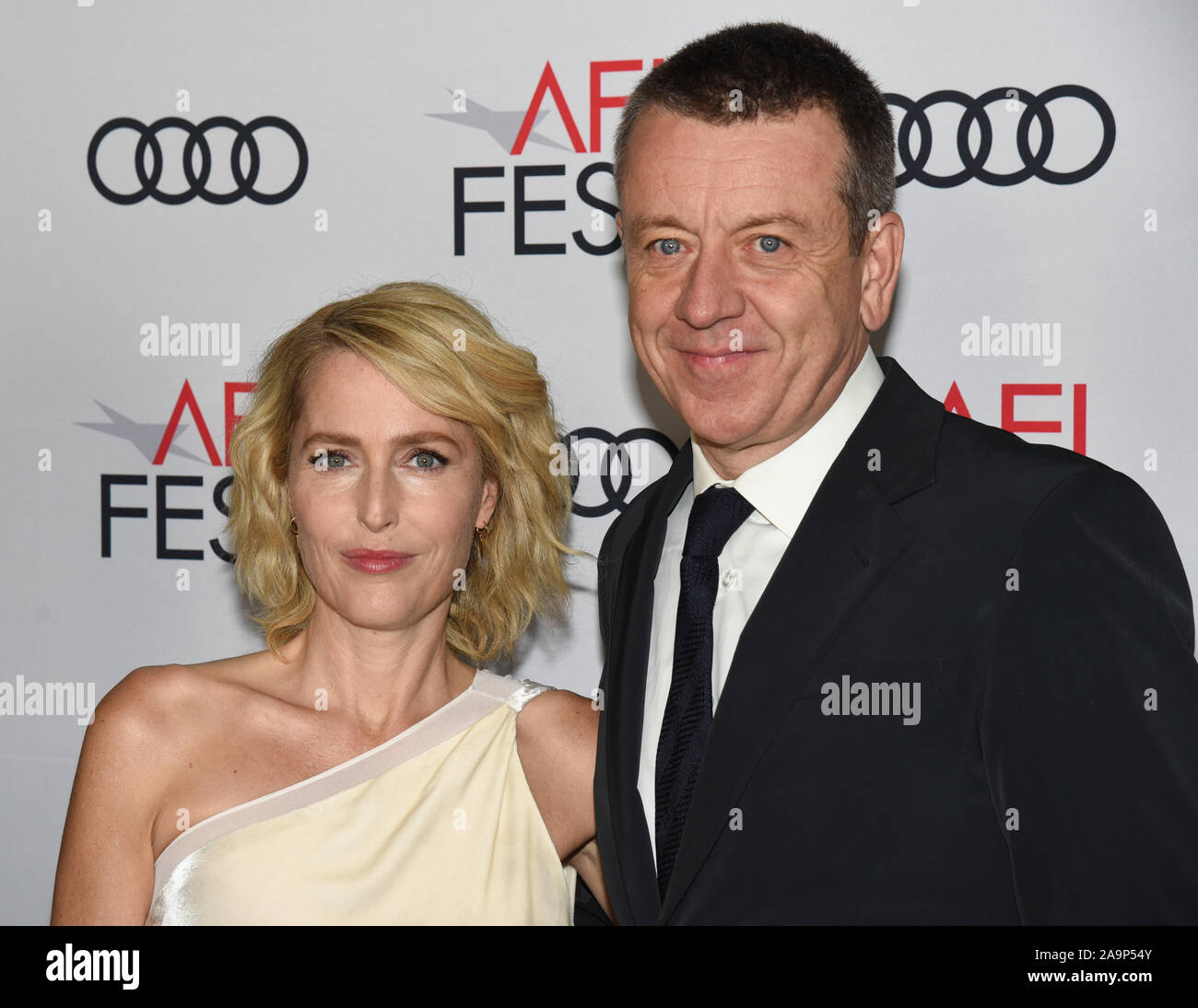 Gillian anderson peter morgan hi-res stock photography and images - Alamy