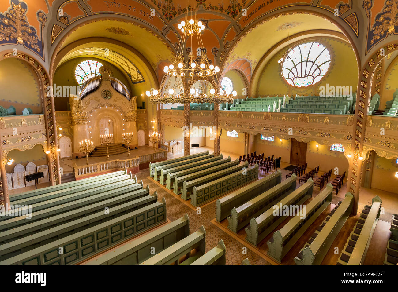 Beautiful Subotica Synagogue, landmark of Subotica city, Vojvodina ...