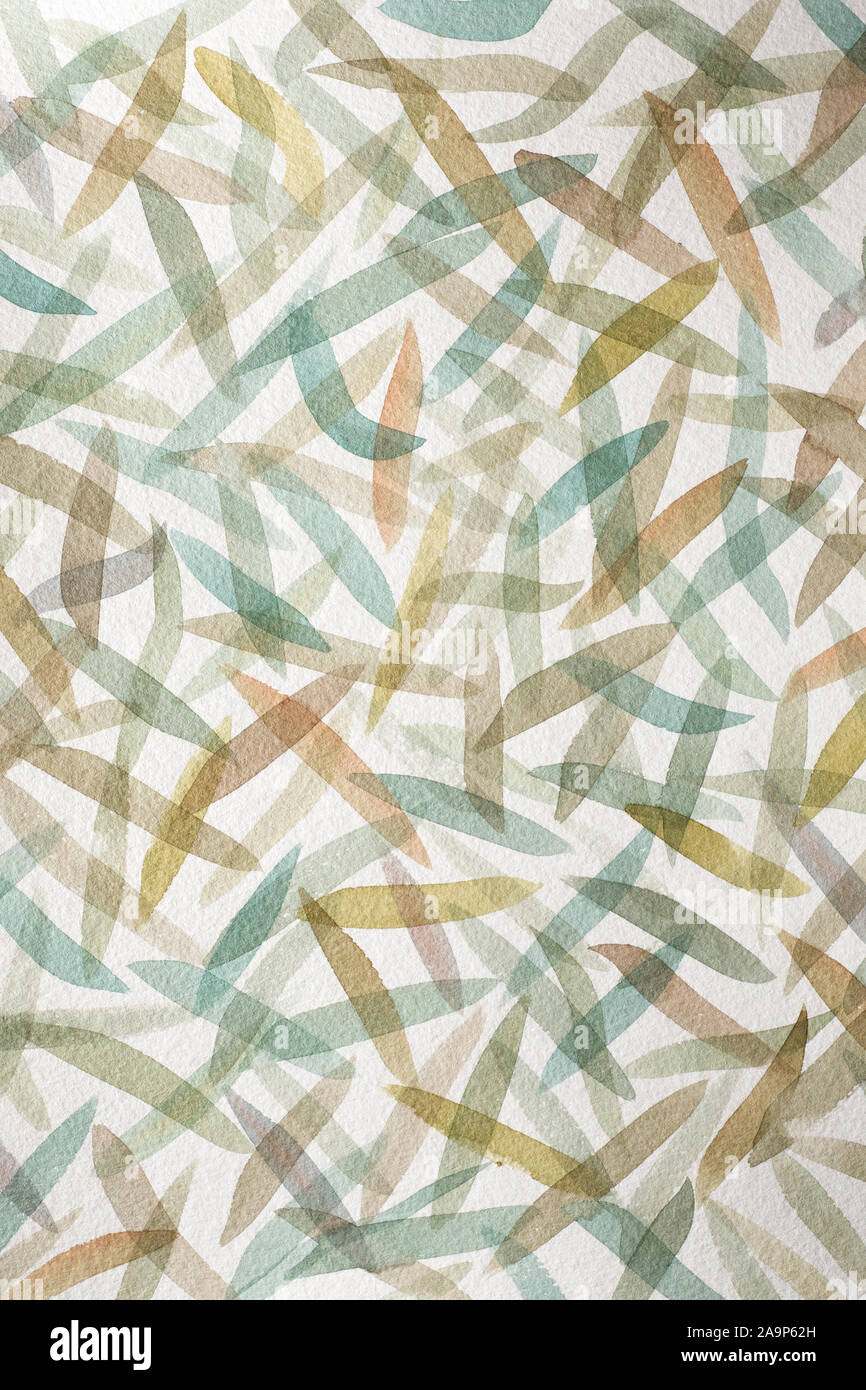Colored spots made with watercolor paint Stock Photo - Alamy