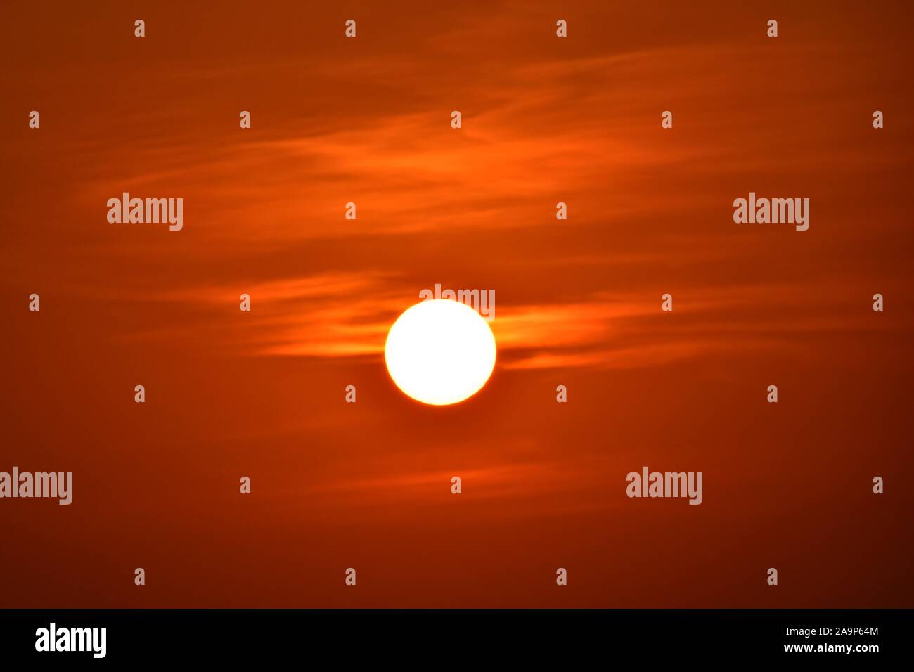 Beauty of the Rising Sun Stock Photo - Alamy