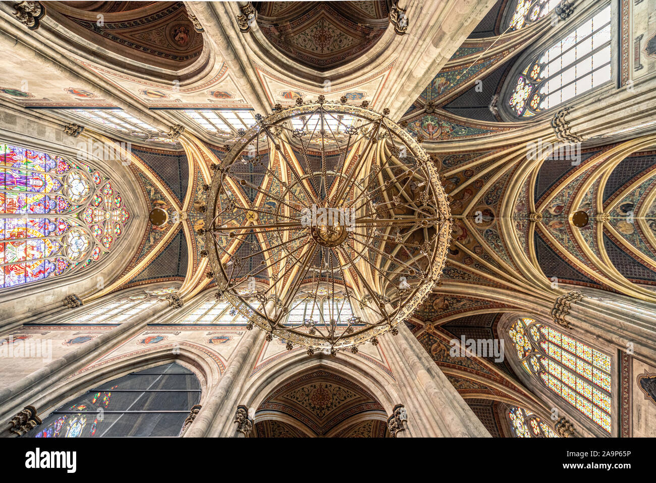 Votivkirche cathedral hi-res stock photography and images - Alamy