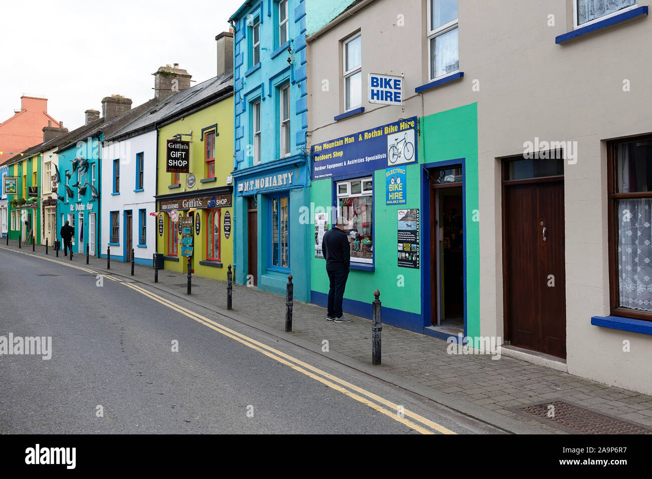 Typical irish village building hi-res stock photography and images - Alamy