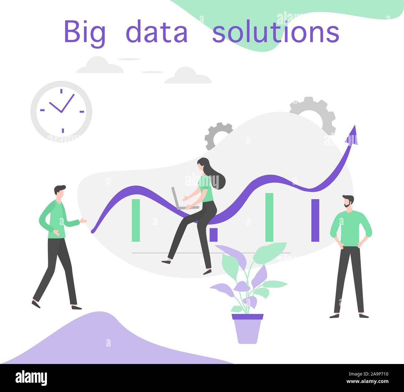 Plan de service Stock Vector Images - Alamy