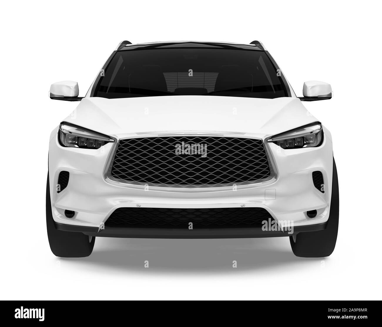 SUV Car Isolated Stock Photo - Alamy