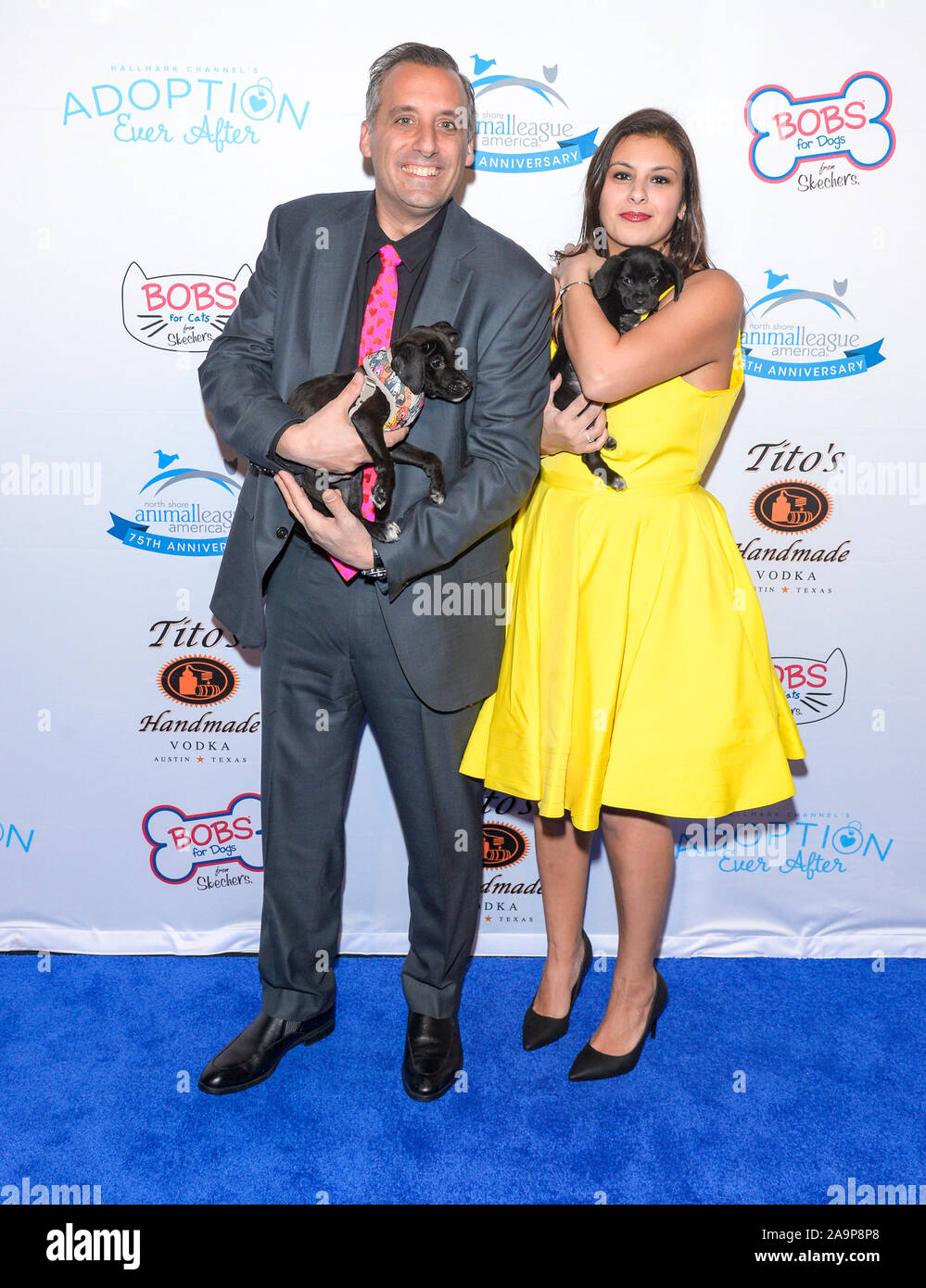 New York, United States. 15th Nov, 2019. Joe Gatto and Bessy Gatto ...