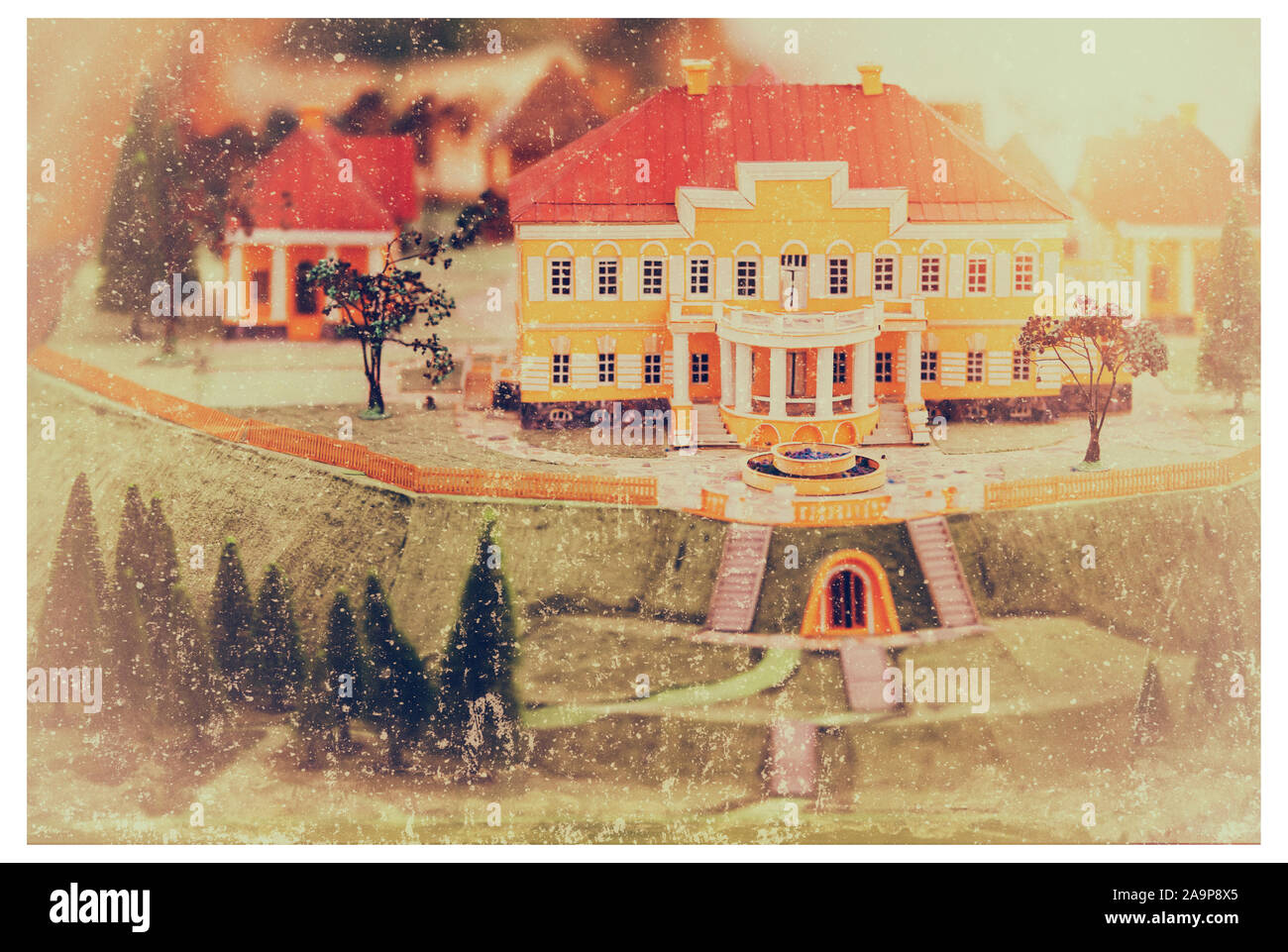 Traditional courtyard style buildings Cut Out Stock Images & Pictures ...