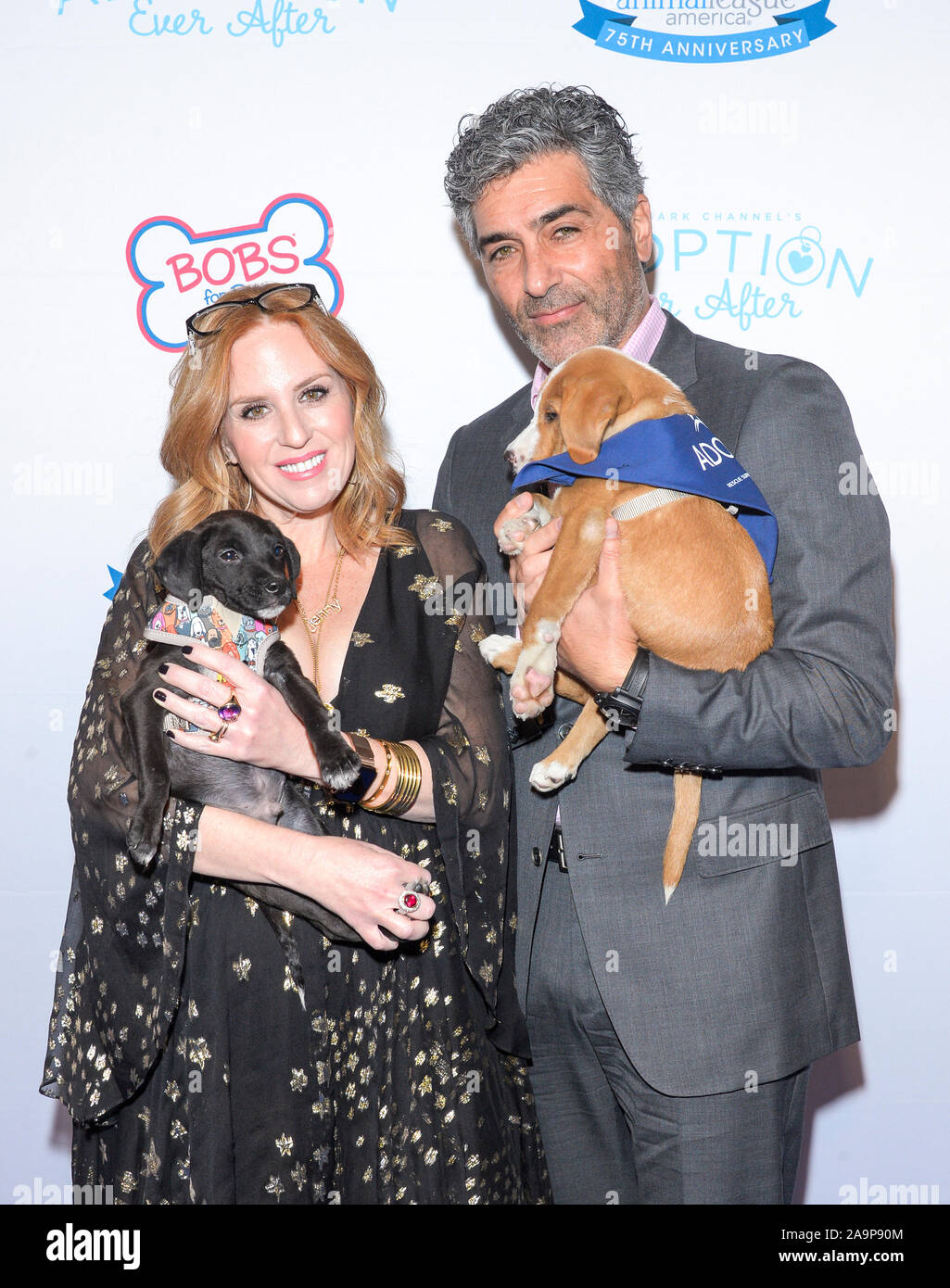 New York, United States. 15th Nov, 2019. Jenny Hutt and Keith Hutt ...