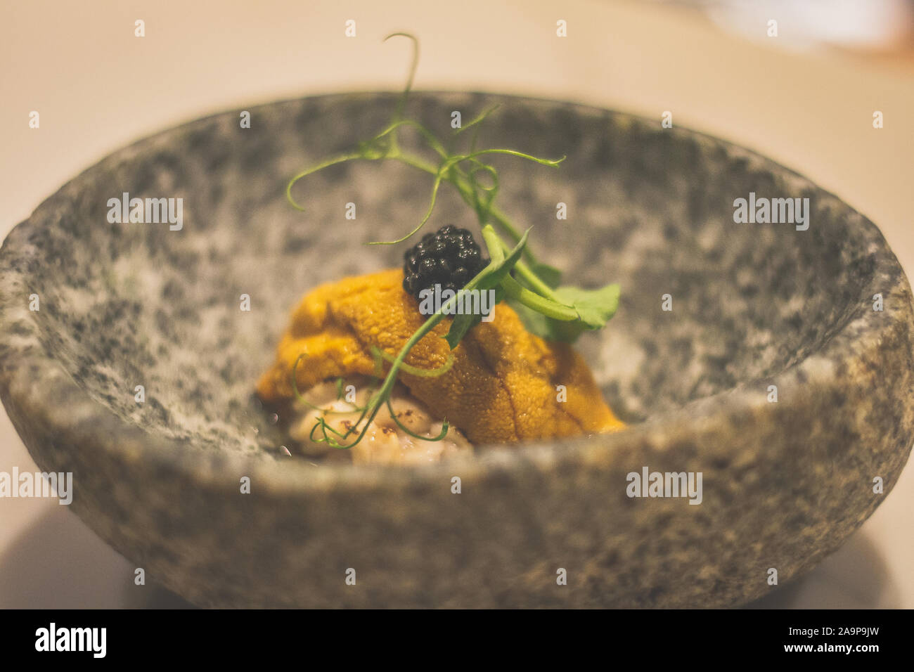 Caviar and uni hi-res stock photography and images - Alamy