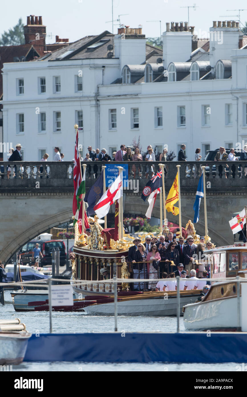 Henley-on-Thames. United Kingdom. 2017 Henley Royal Regatta, Henley ...