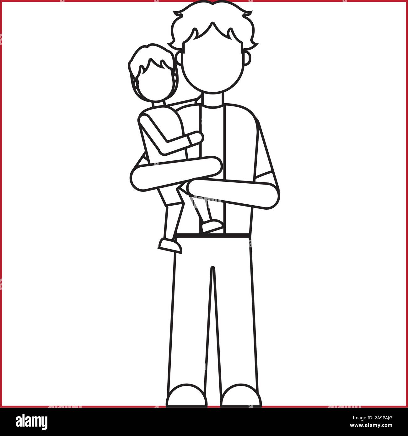 Parent Carrying Child Stock Vector Images - Alamy Parent Carrying Child Stock Vector Images - Alamy