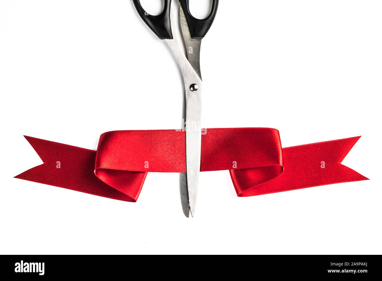 Cut through red tape Cut Out Stock Images & Pictures - Alamy