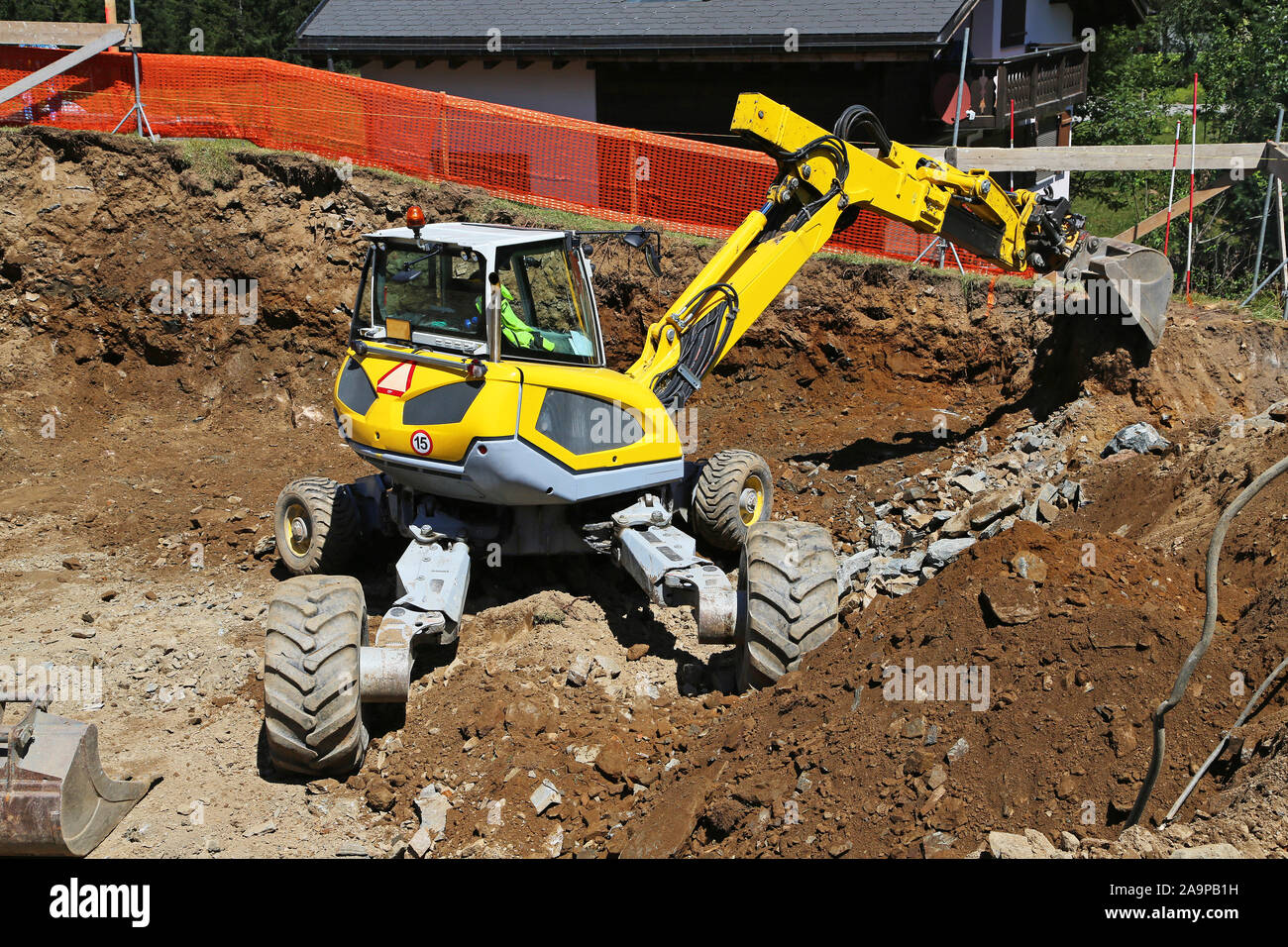 Walking excavator hi-res stock photography and images - Alamy