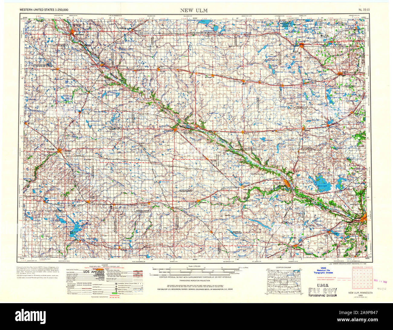 Map of new ulm hi-res stock photography and images - Alamy