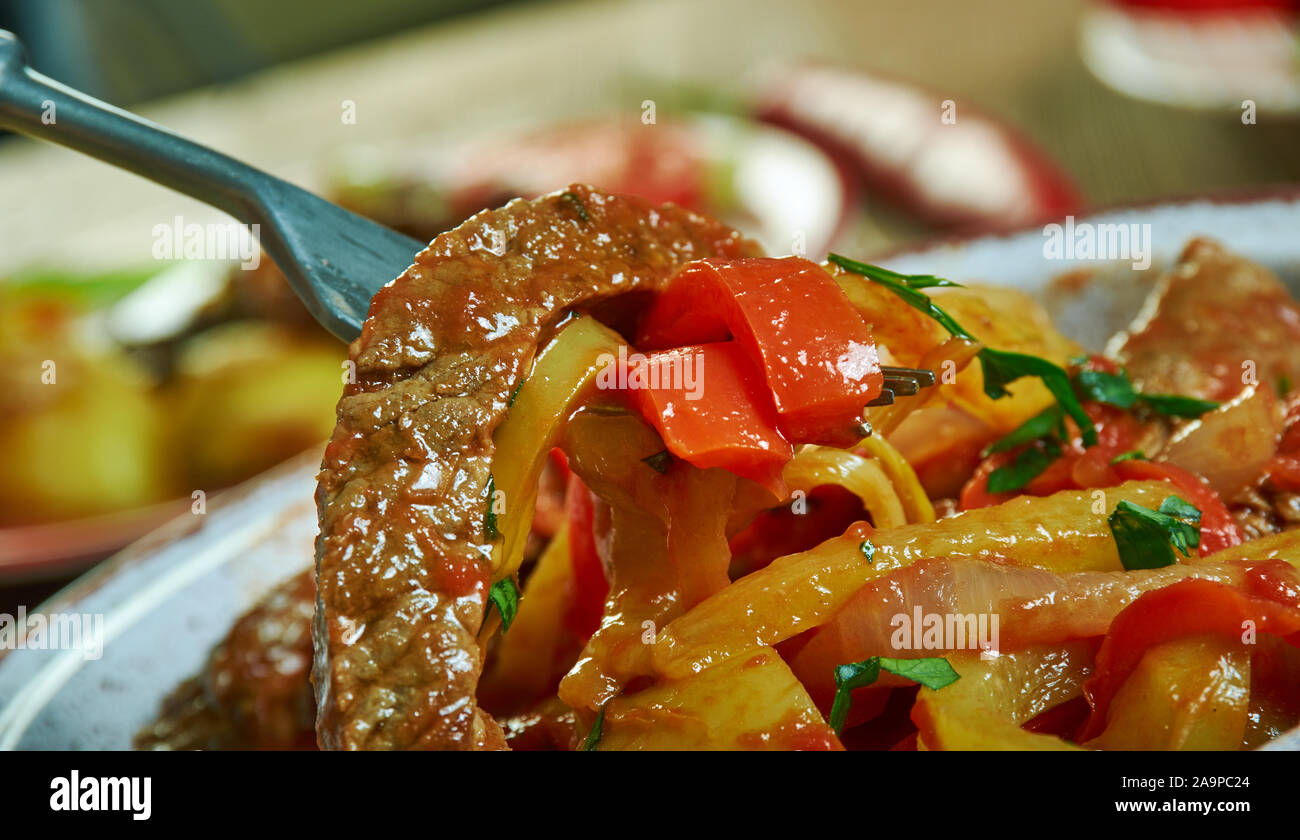 Pierna de res a la cazuela, Costa Rica beef leg casserole with ...