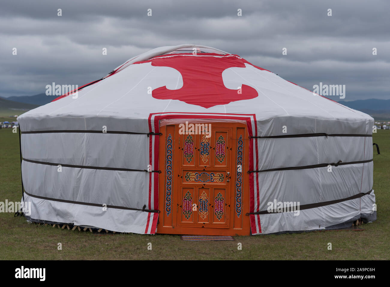 Mongolian nomads tent hi-res stock photography and images - Alamy