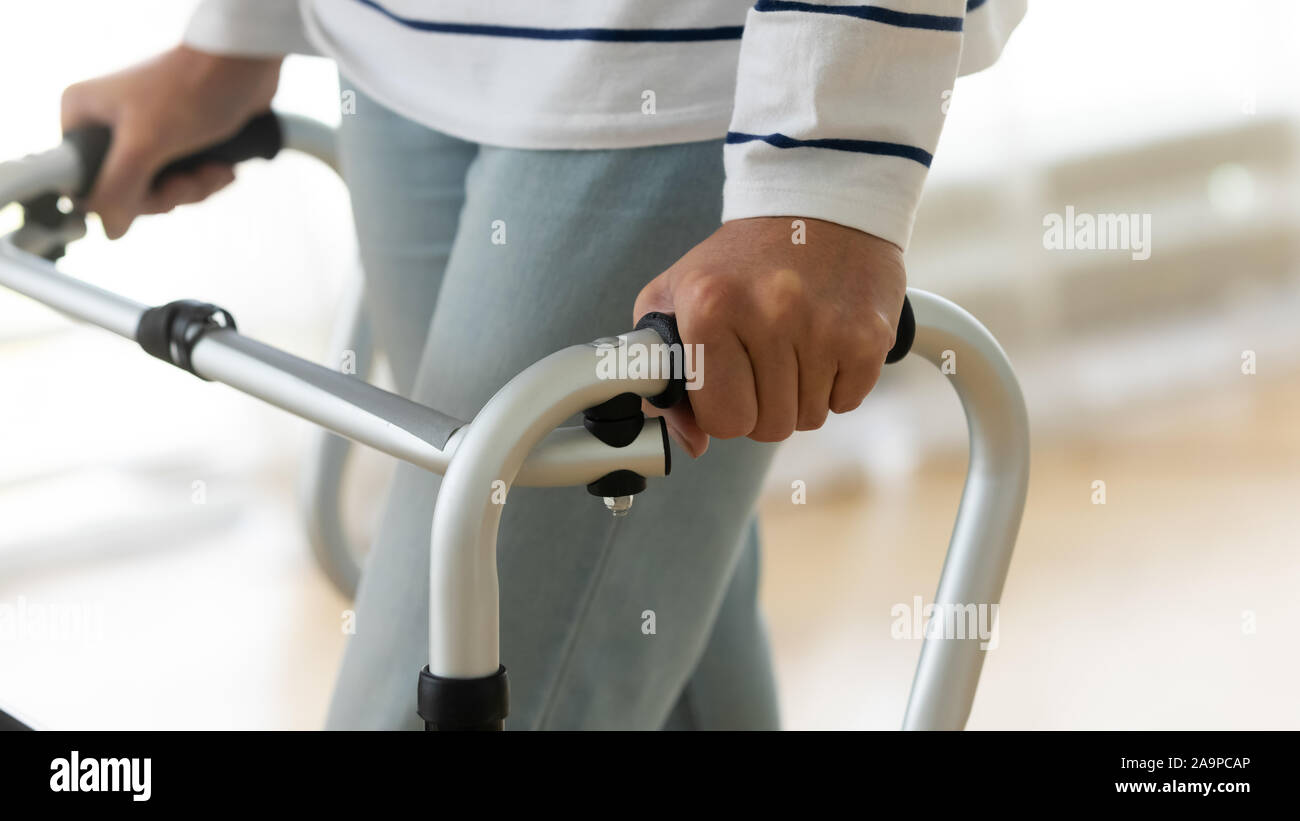 Disabled person standing hi-res stock photography and images - Alamy