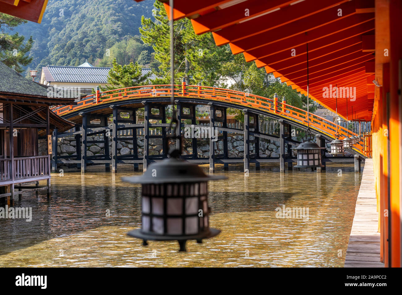 Itsukushima Shrine and its torii gate are unique for being built over ...