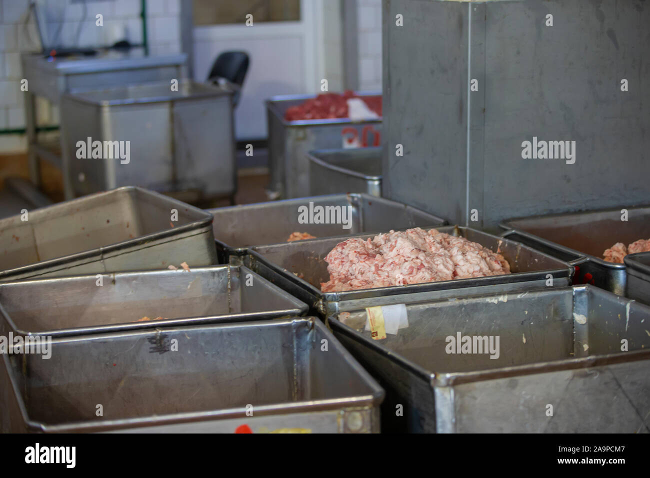 Industrial meat grinder hi-res stock photography and images - Alamy