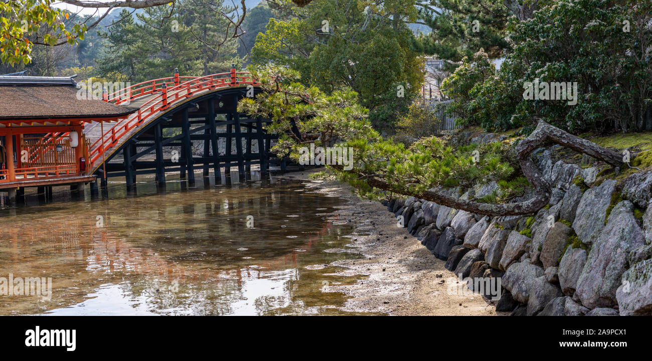 Itsukushima Shrine and its torii gate are unique for being built over ...