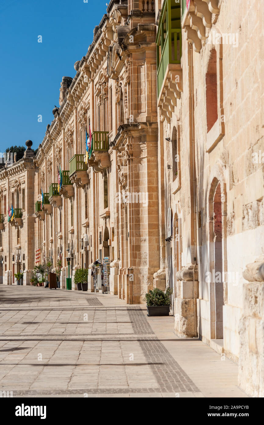 The Valletta Waterfront, Malta Stock Photo - Alamy