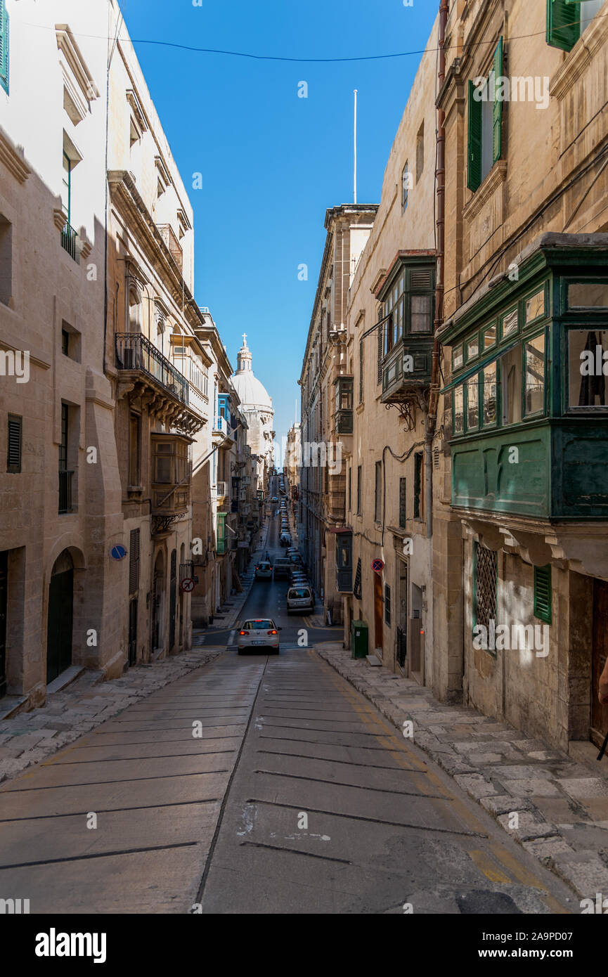Malta street life hi-res stock photography and images - Alamy