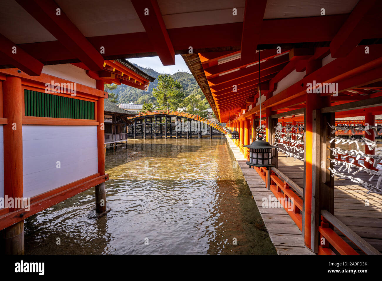 Itsukushima Shrine and its torii gate are unique for being built over ...