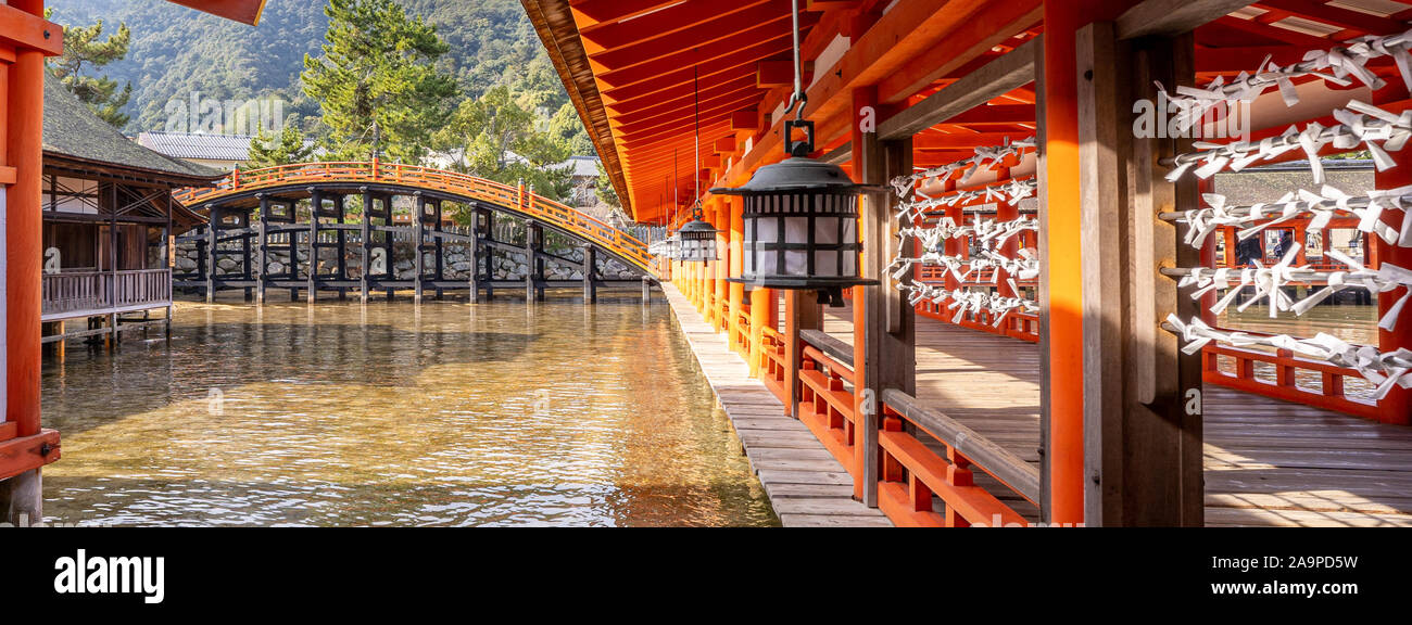 Itsukushima Shrine and its torii gate are unique for being built over ...