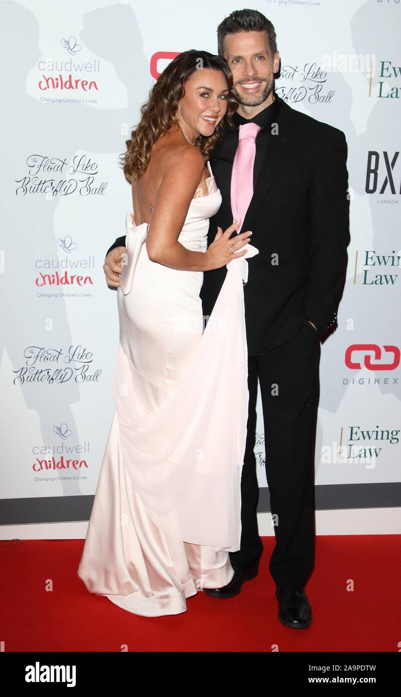 London, UK. 16th Nov, 2019. Michelle Heaton and Hugh Hanley attend the ...