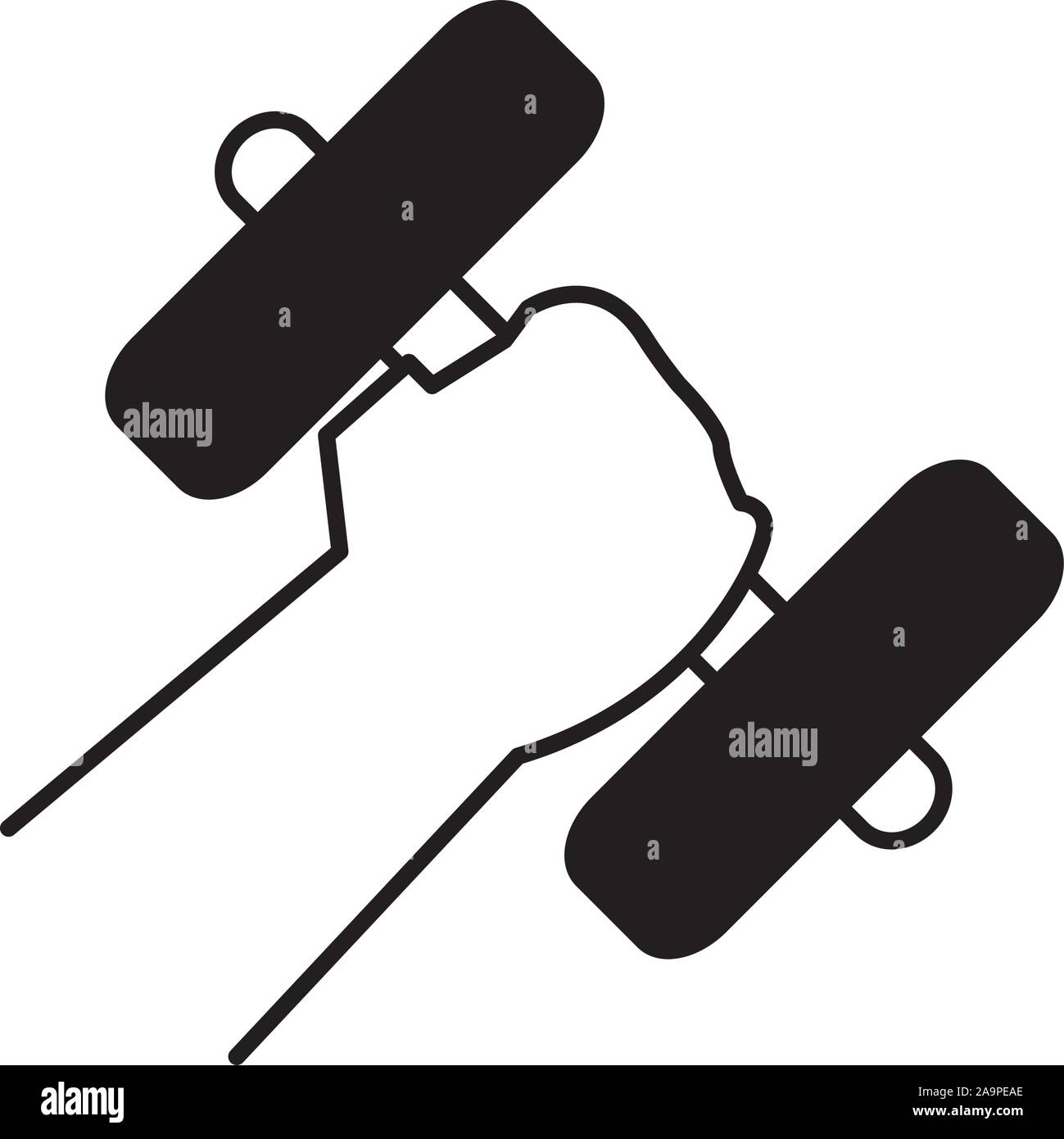 Weight block Stock Vector Images - Alamy