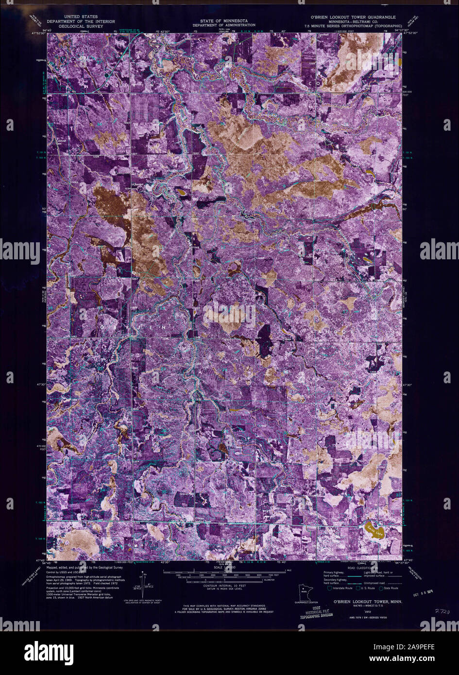 Tower minnesota map hi-res stock photography and images - Alamy