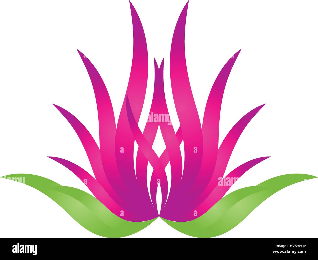 Flower, leaves, plant, spa, logo Stock Vector Image & Art - Alamy