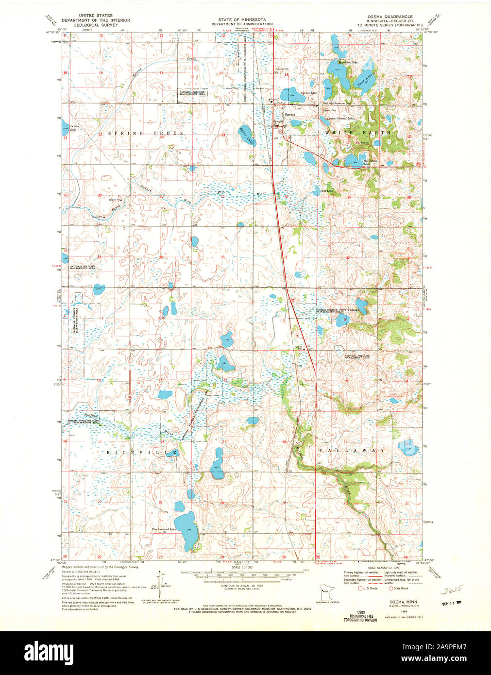 Map of ogema hi-res stock photography and images - Alamy